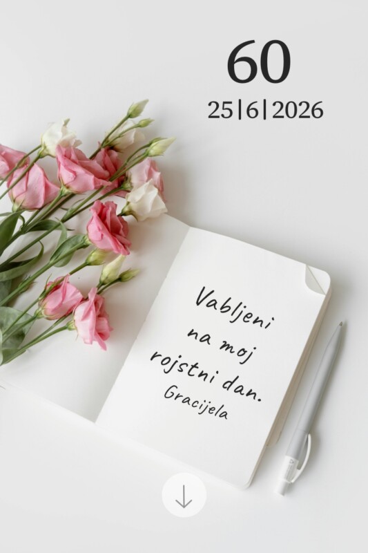 Vabilo za rojstni dan, ki pusti nepozaben prvi vtis!
